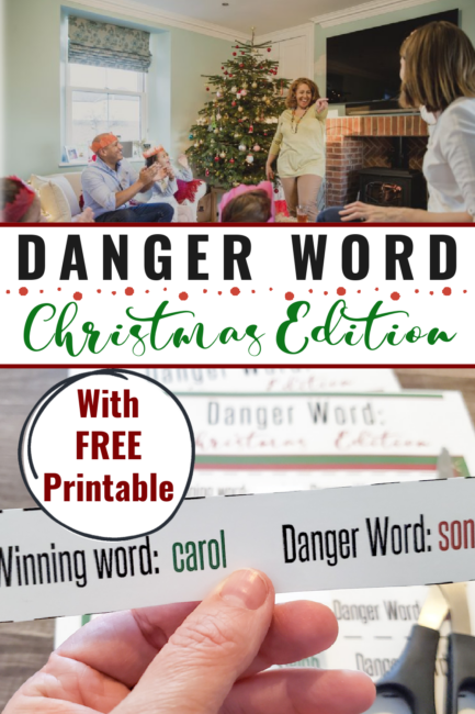 Danger Word: Christmas Edition - Free Printable Game